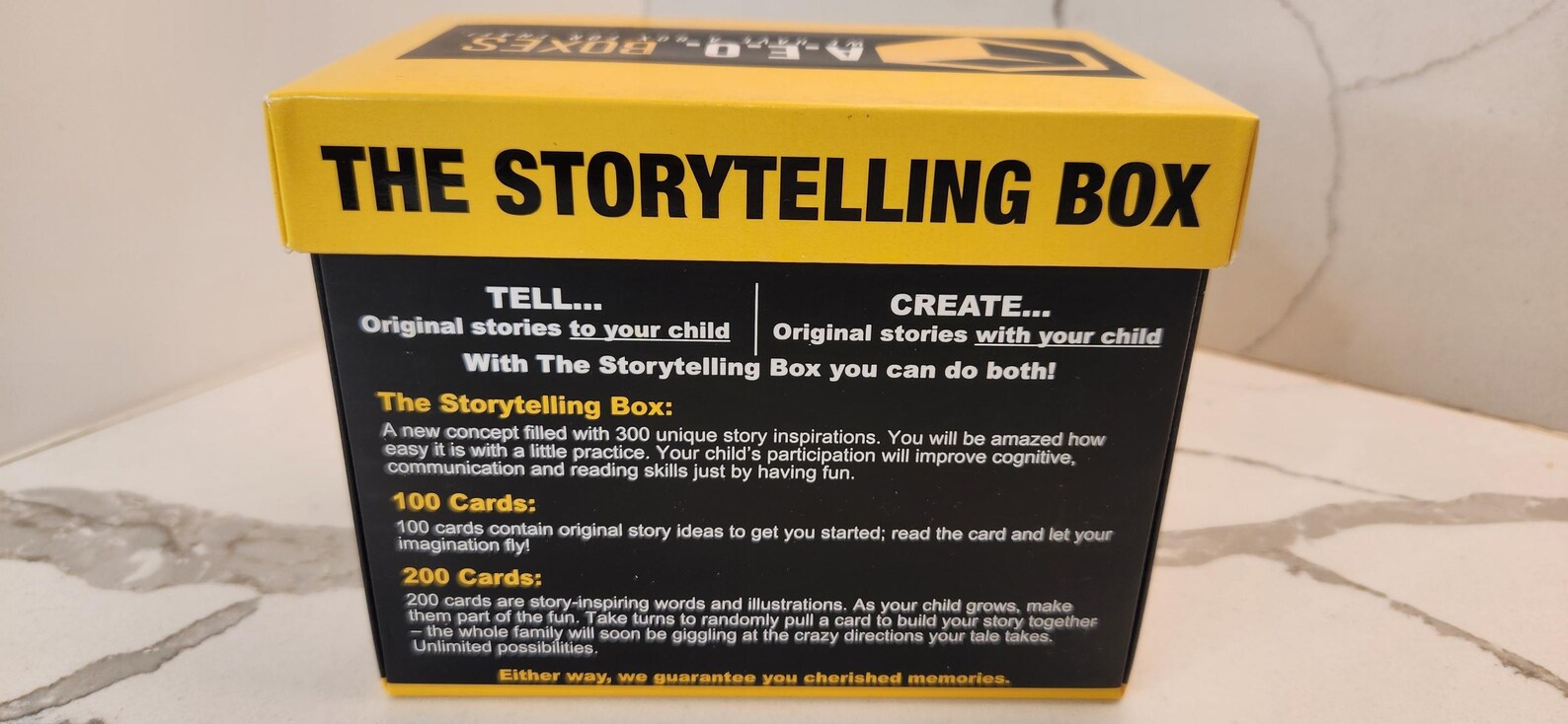 Storytelling Box, Story Prompts for Kids, Creative Writing Game ...