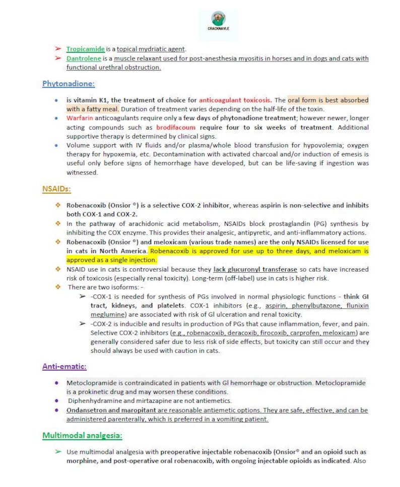 NAVLE Icva-based Topics for FELINES 100 Pages – Comprehensive Navle ...