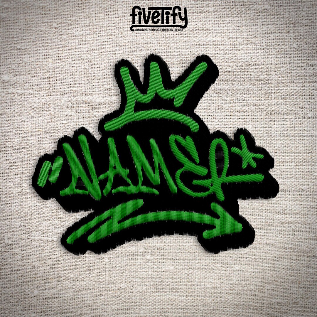 Custom Graffiti Name Patches Patch, Personalized Graffiti Name Patches Graphics Patches Applique ...