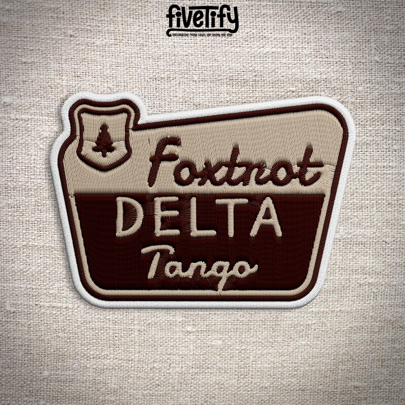 Foxtrot Delta Tango Hat - Etsy