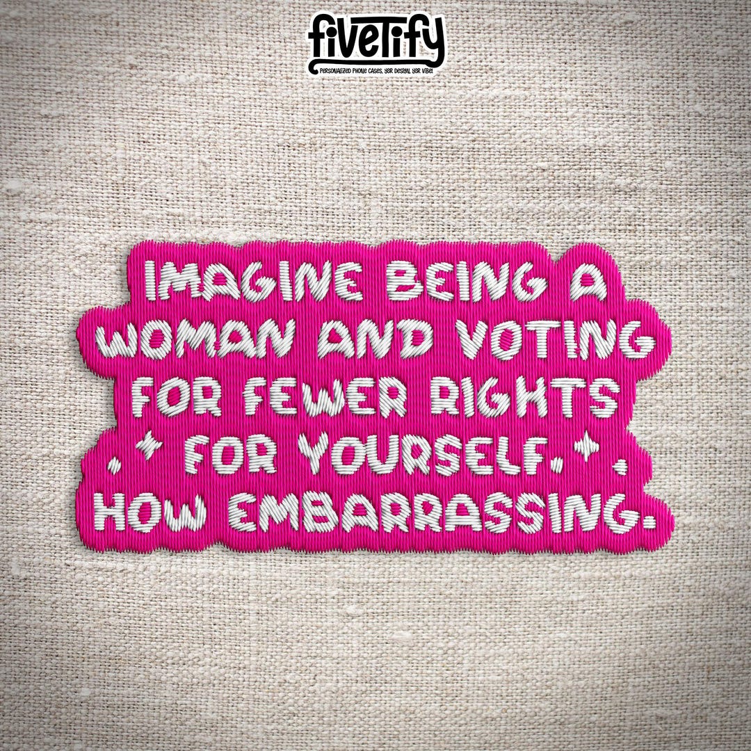 My Body My Choice, Pro Choice Patch, RBG, Equal Rights Patches Women's ...