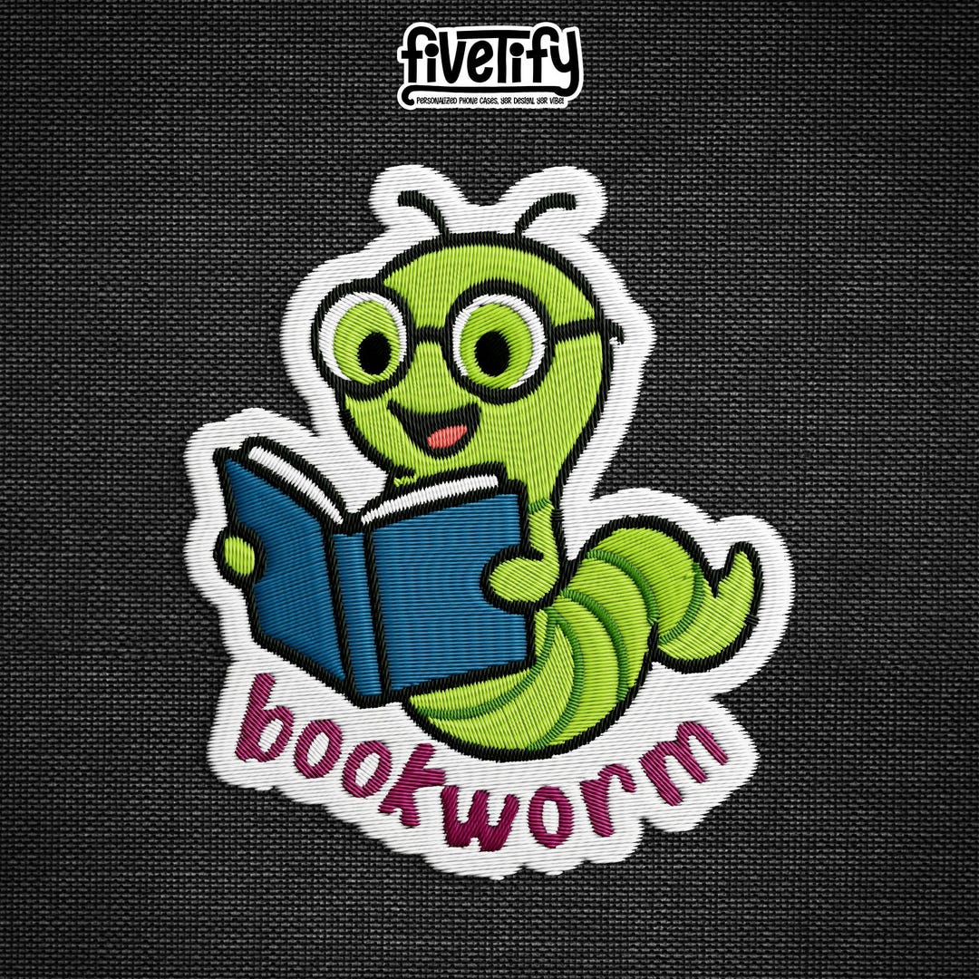 Bookworm Patch, Fantasy Smut Romance Book Lover Bookish Reader ...