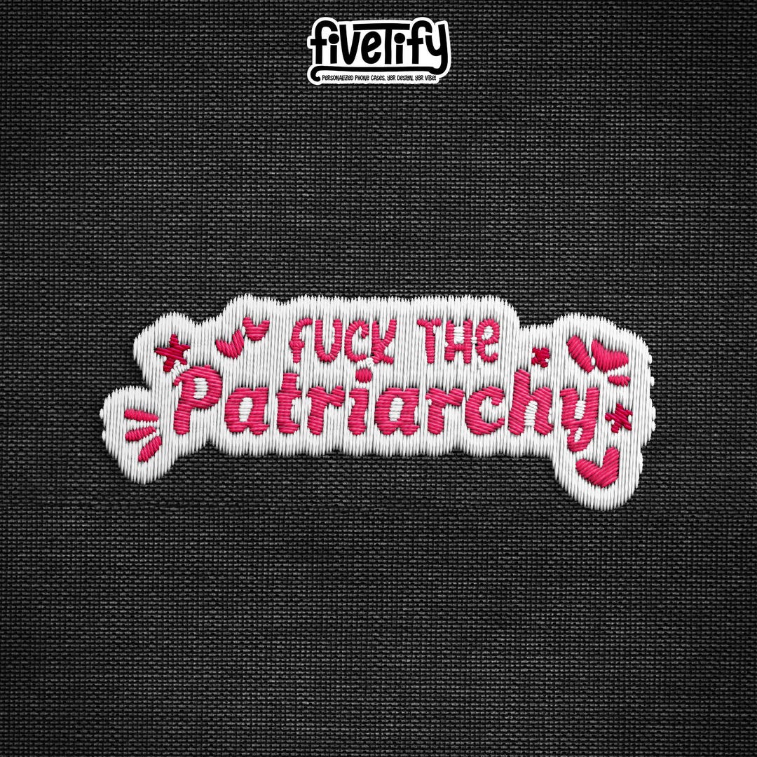 Fck the Patriarchy Patch, Feminist Patches, Women's Rights, Equality ...