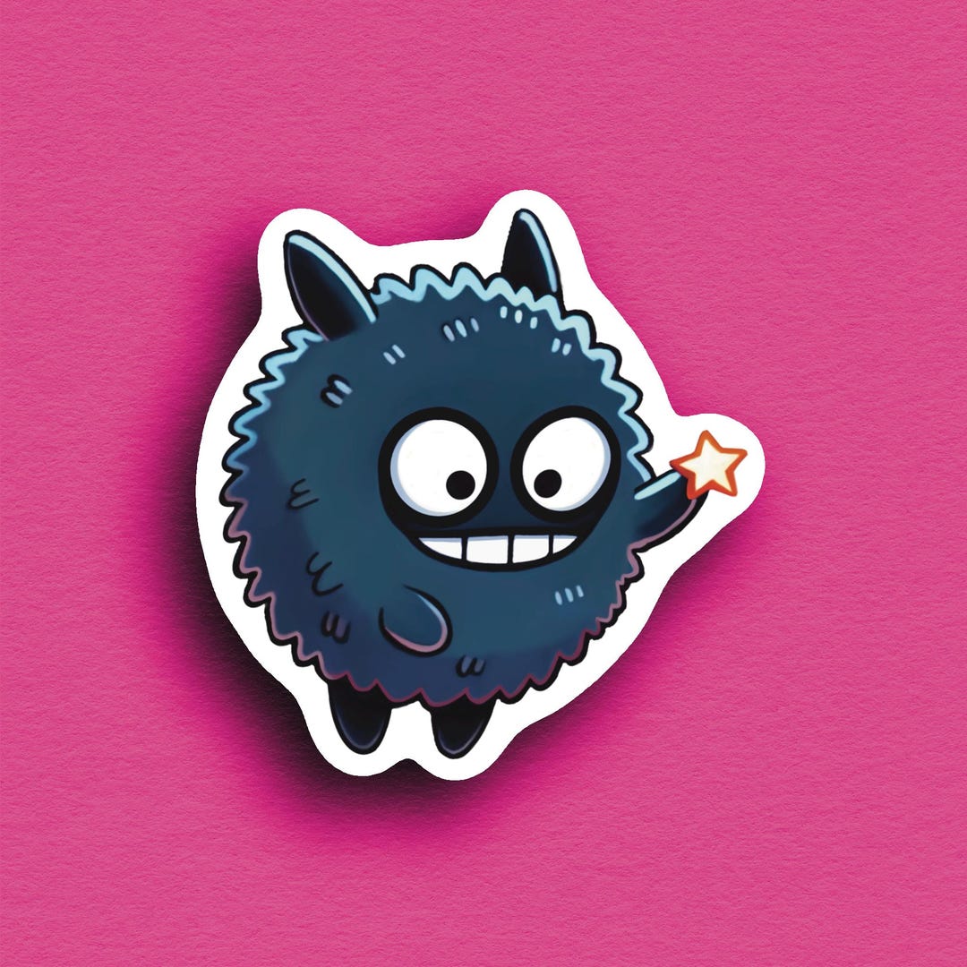 Soot Sprite Fan Art STICKER | Studio Ghibli Decor Trend | 2 X 2 Inches ...