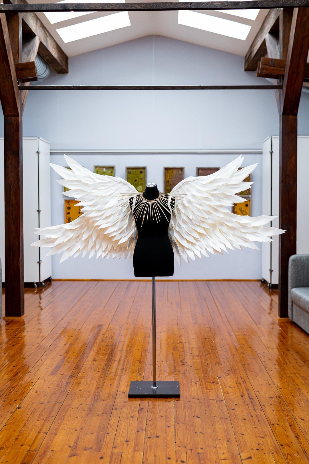 Seraph Angel Wings With 4 Wings, Wings of Fire, Cospay Costume ...
