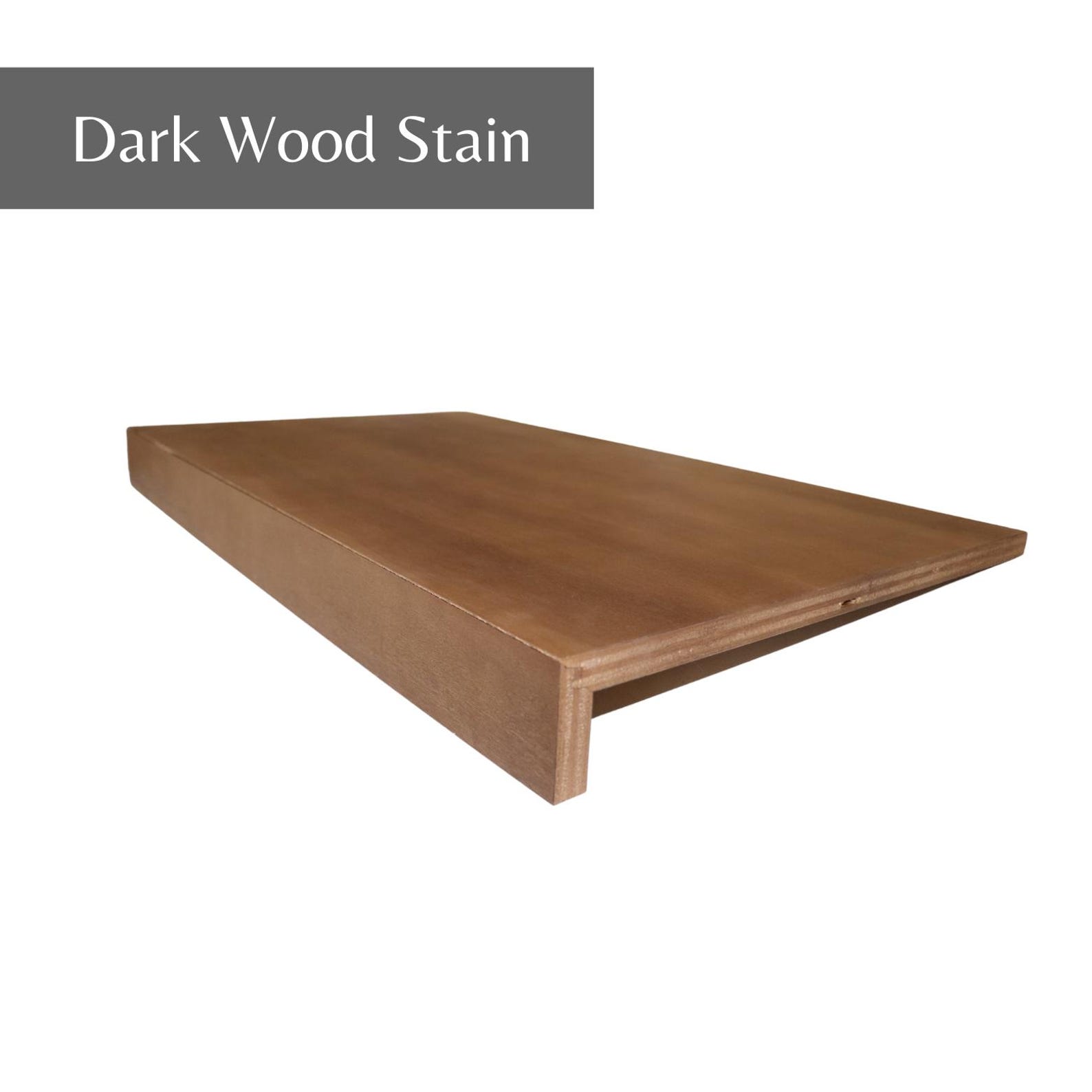 Wood Shelf Cover for Wire Rack - Removable Floating Shelves for Pantry ...