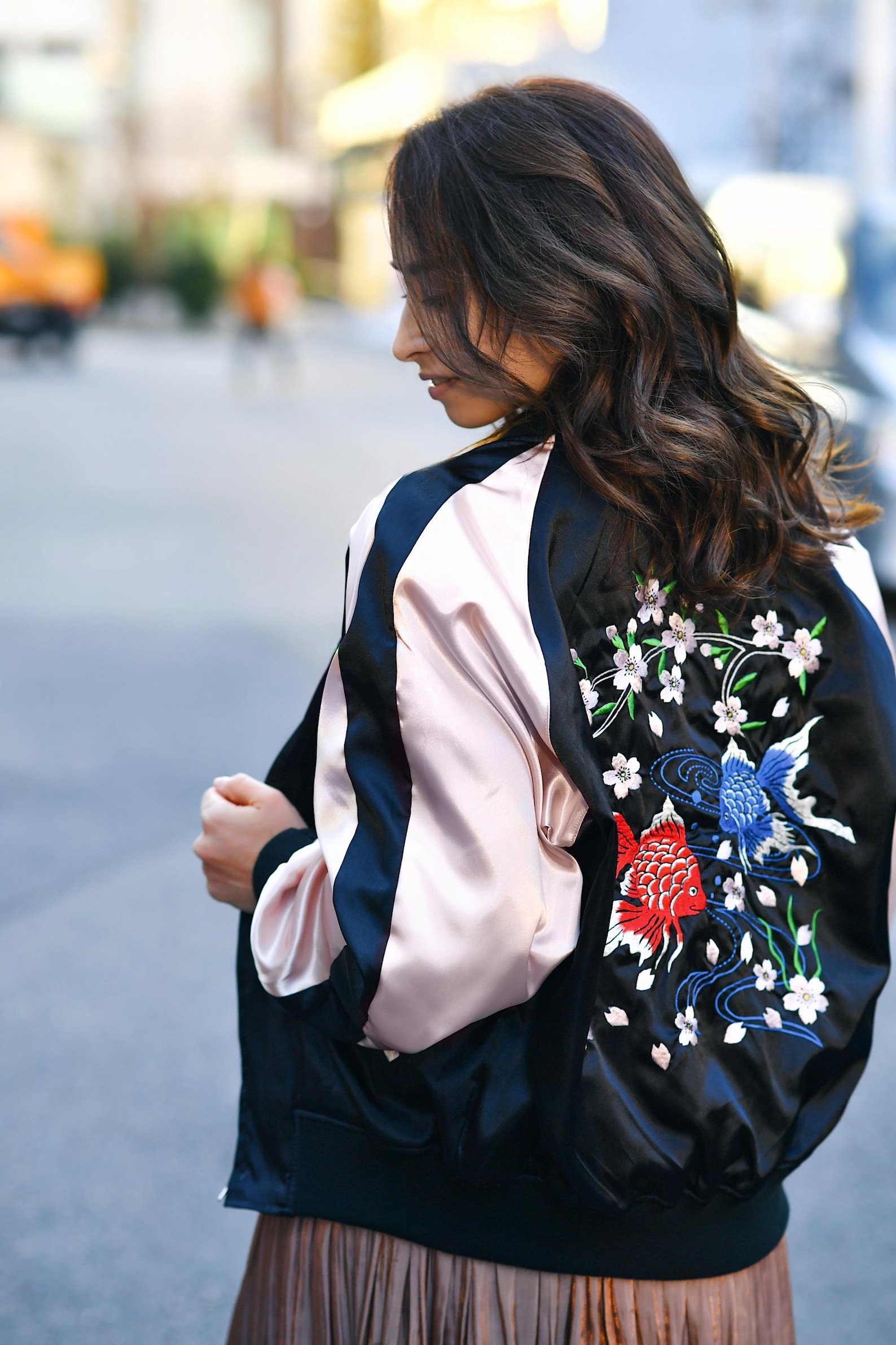 Bomber Jacket Japanese Bomber, Sukajan Silk Bomber, Dragon Jacket ...