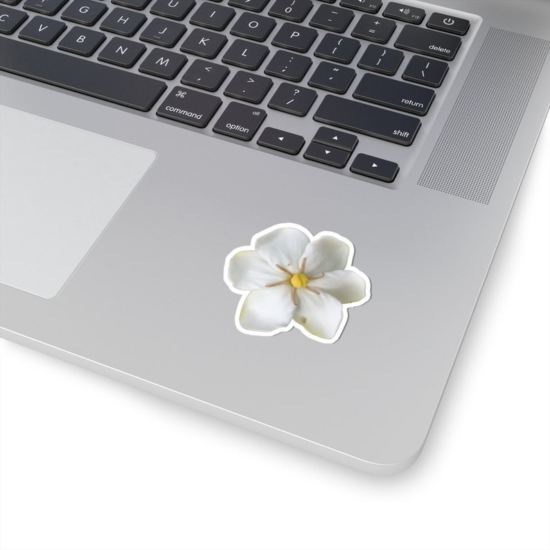 Gardenia Flower Sticker - Etsy