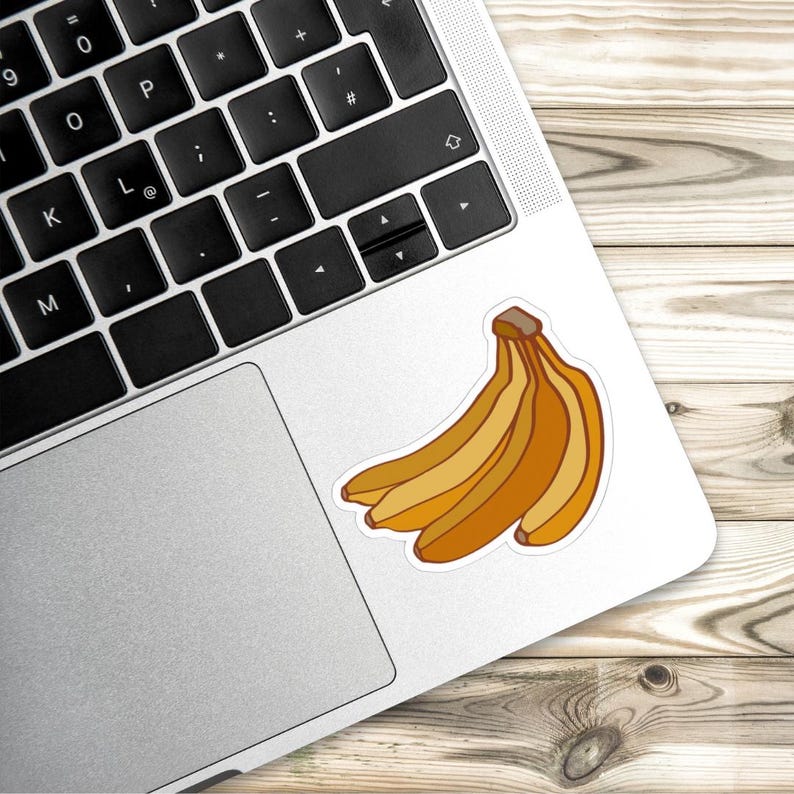 Yellow Bananas Sticker / Cheeky Banana Sticker - Etsy
