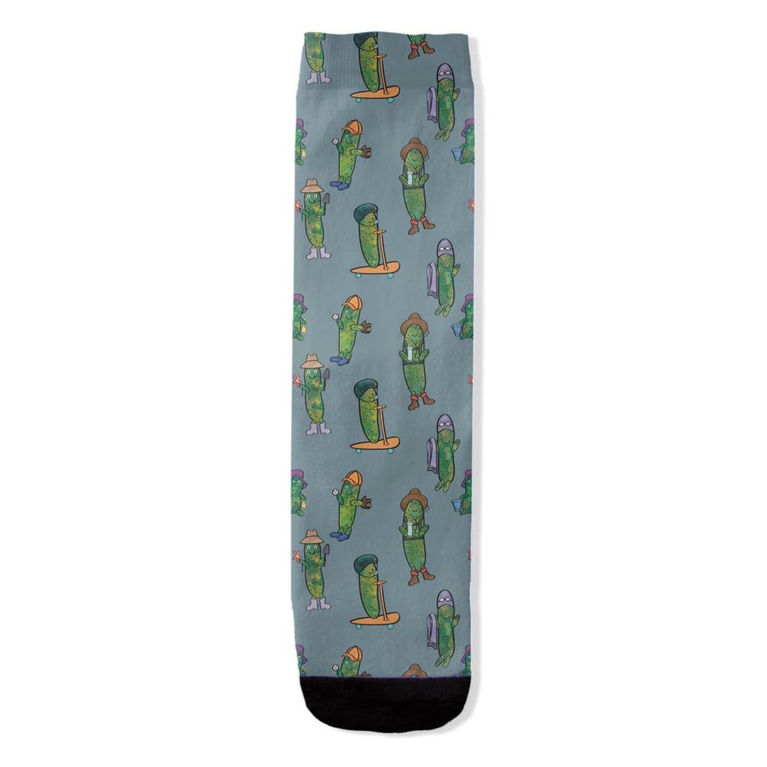 Funny Pickle Socks / Summertime Fun for Pickles Socks - Etsy