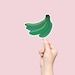Green Bananas Sticker / Cheeky Banana Sticker - Etsy