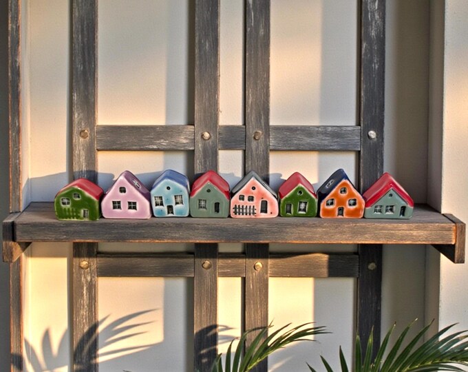 Handmade Porcelain Mini Houses: Home Decor - Etsy