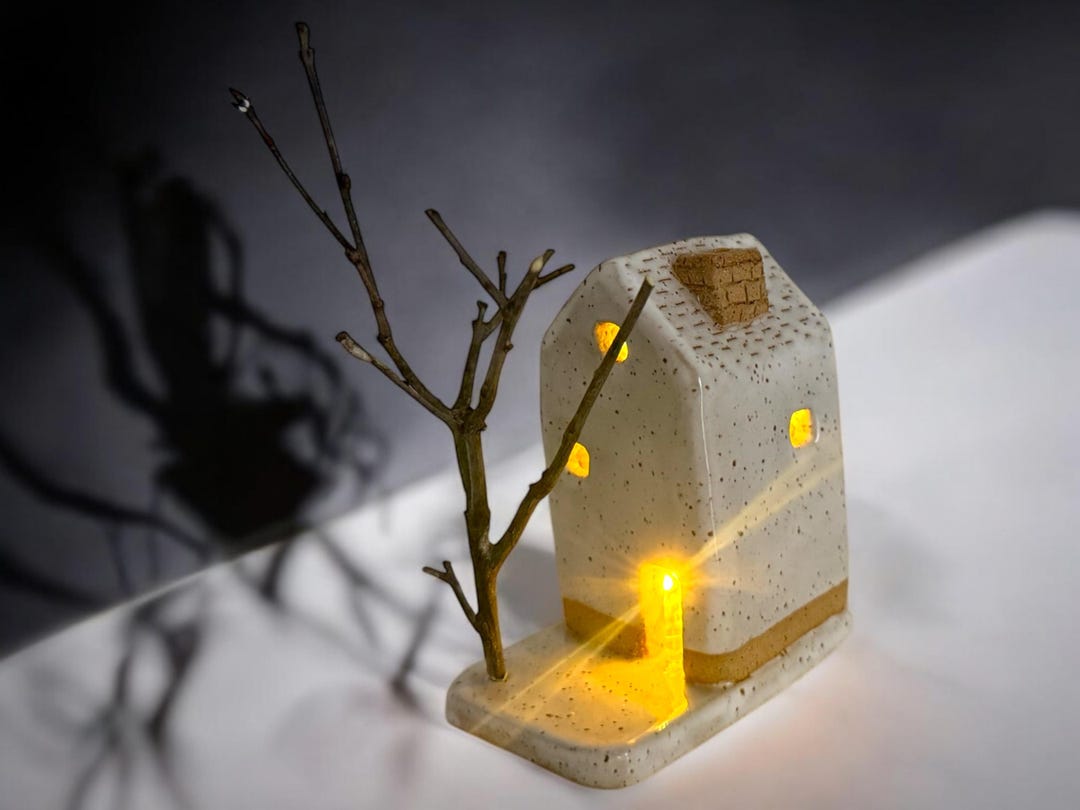Tea Light Ceramic Houses Tea Light Houses Mini Ceramic Houses Home ...
