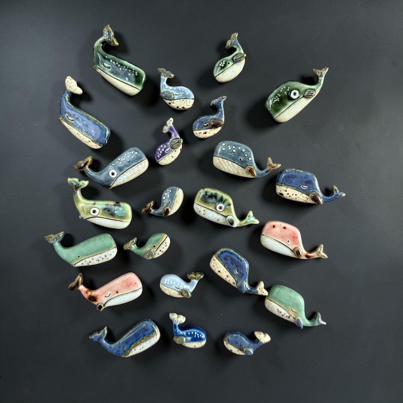 Fridge Magnets Whale - Etsy