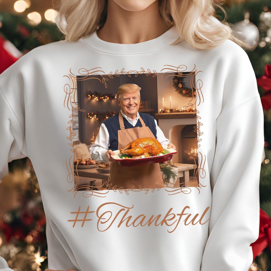 Thanksgiving Trump PNG Digital Download Perfect for Holiday Shirts and ...