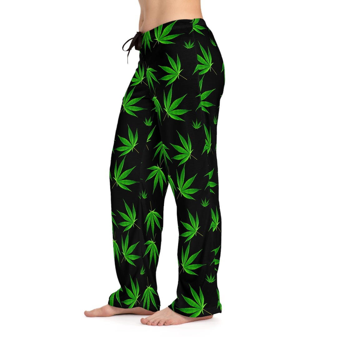 Weed Pants, Marijuana Pants, Pajama, Weed Pajama, Cannabis Pajama ...