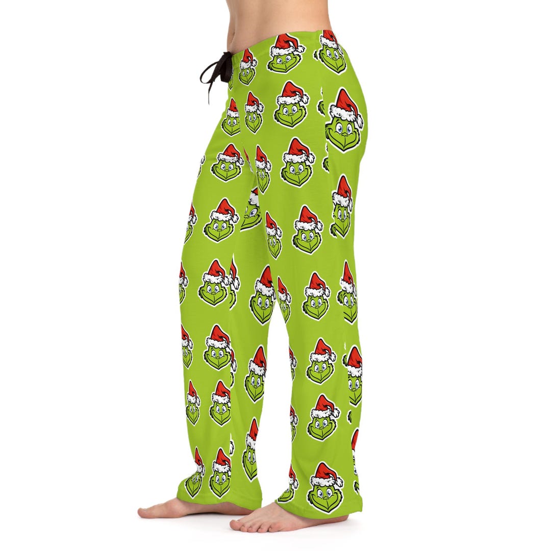 Grinch Pajama Pants, Grinch Christmas Pajama, Mathcing Xmas Grinch Pj's ...