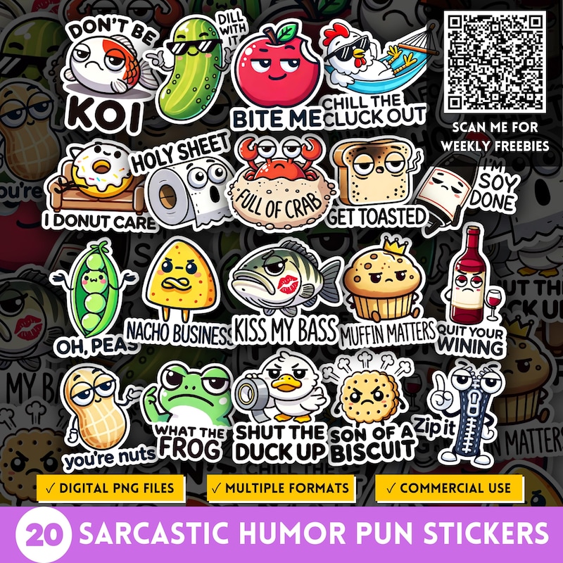 Funny Stickers for Adults - Etsy