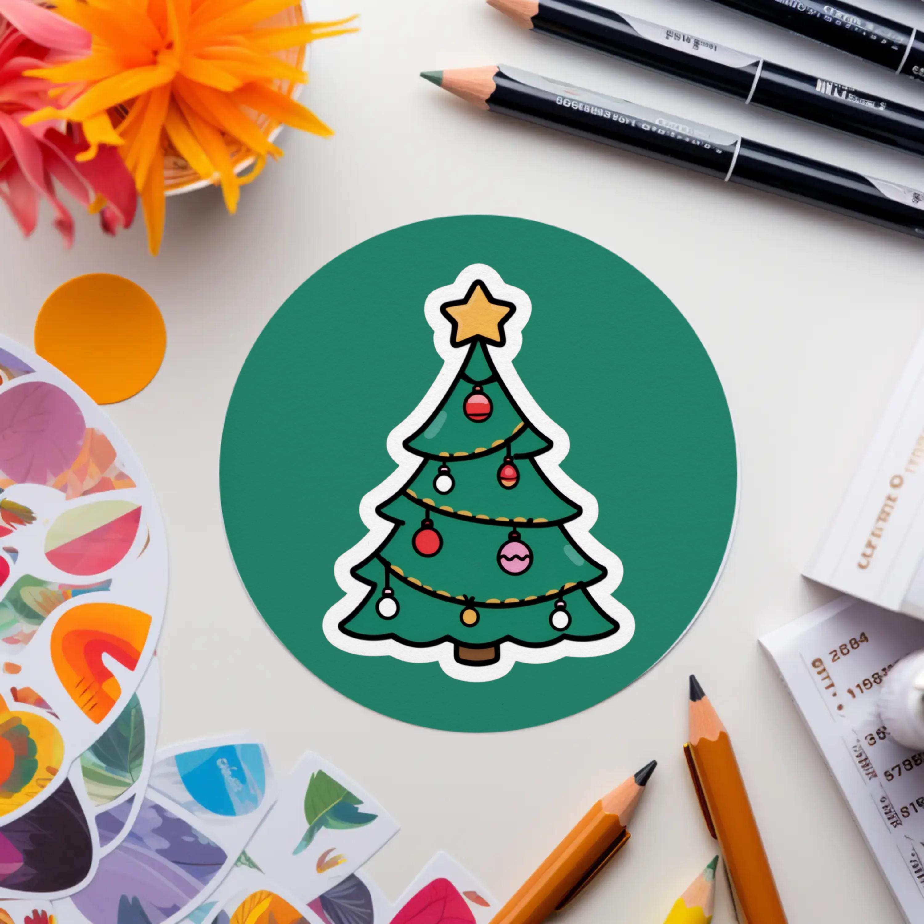 Cute Winter Christmas Clipart PNG Stickers, Fun Santa Claus & Happy ...