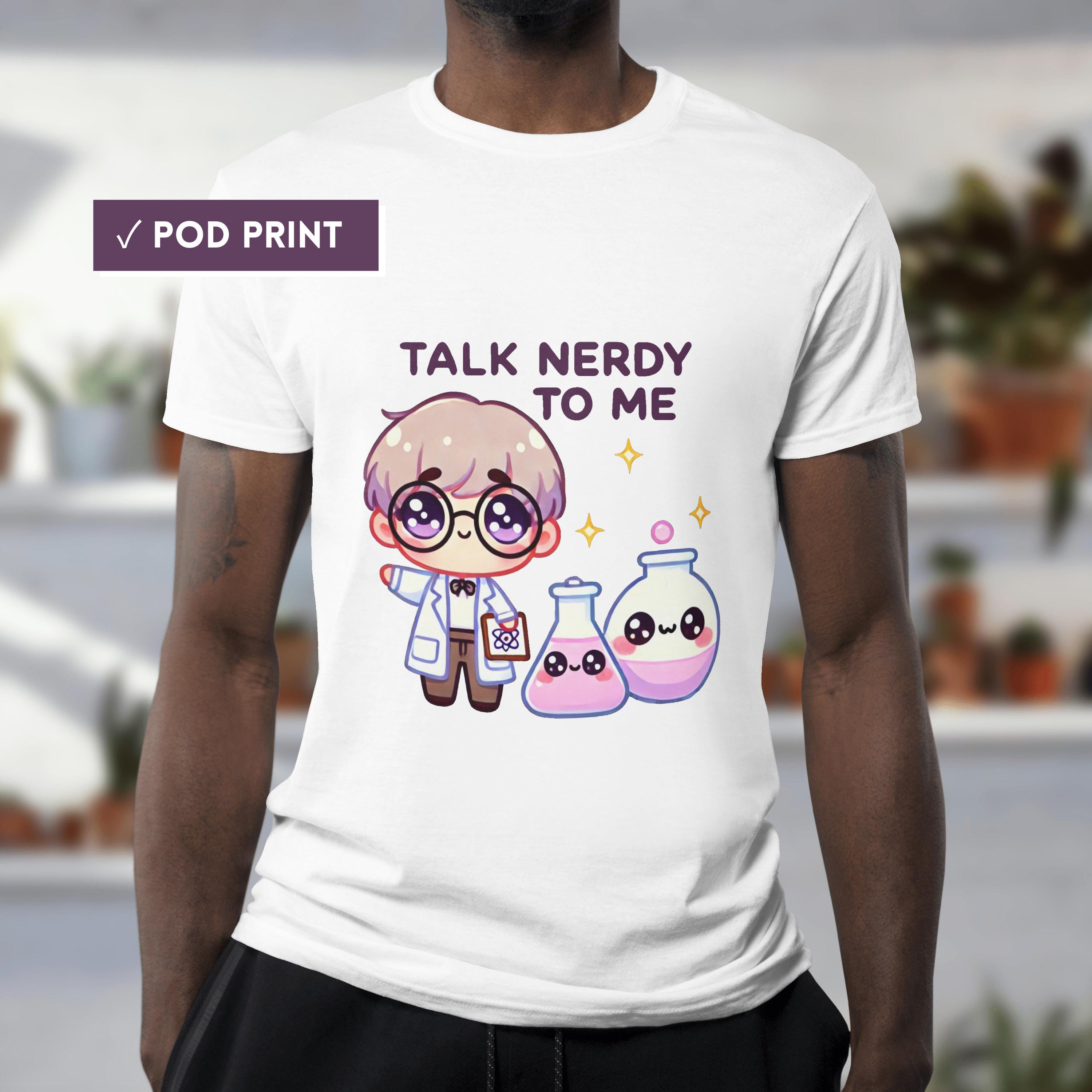 Kawaii Nerdy Science Stickers, Funny Uplifting Inspiring Quote, Science ...