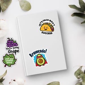 Funny Motivational Pun Sticker, Quirky Daily Affirmation PNG, Cute ...