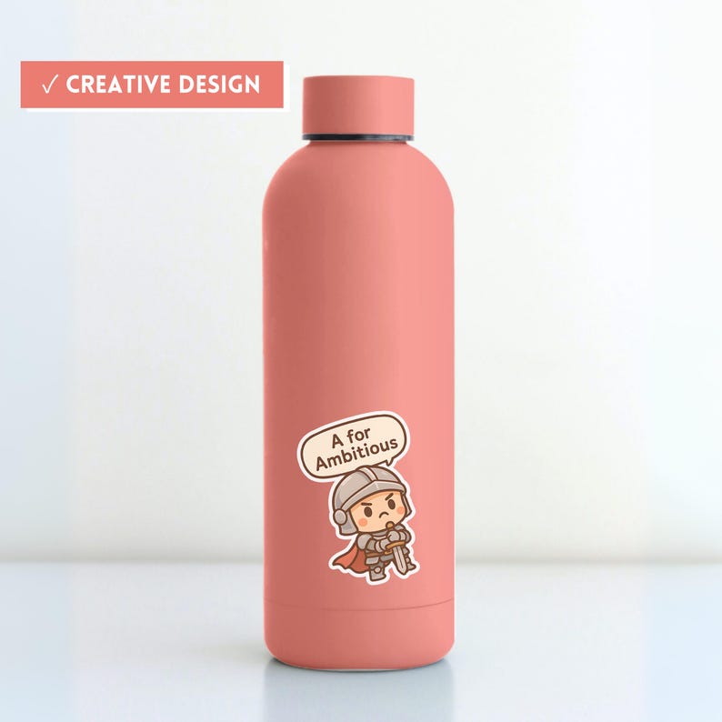 Chibi Fantasy RPG Characters Personality Traits Stickers, Cute A-Z ...