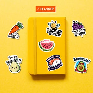 Funny Motivational Pun Sticker, Quirky Daily Affirmation PNG, Cute ...