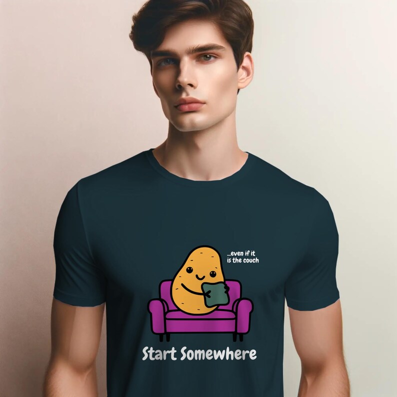 Funny Couch Potato SVG & PNG, Free Couch Potato Stickers, Motivational ...