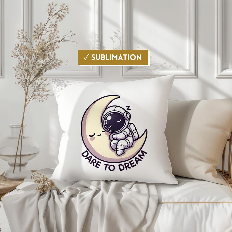 Chibi Space Astronaut Positive Affirmation PNG Stickers, Galaxy ...