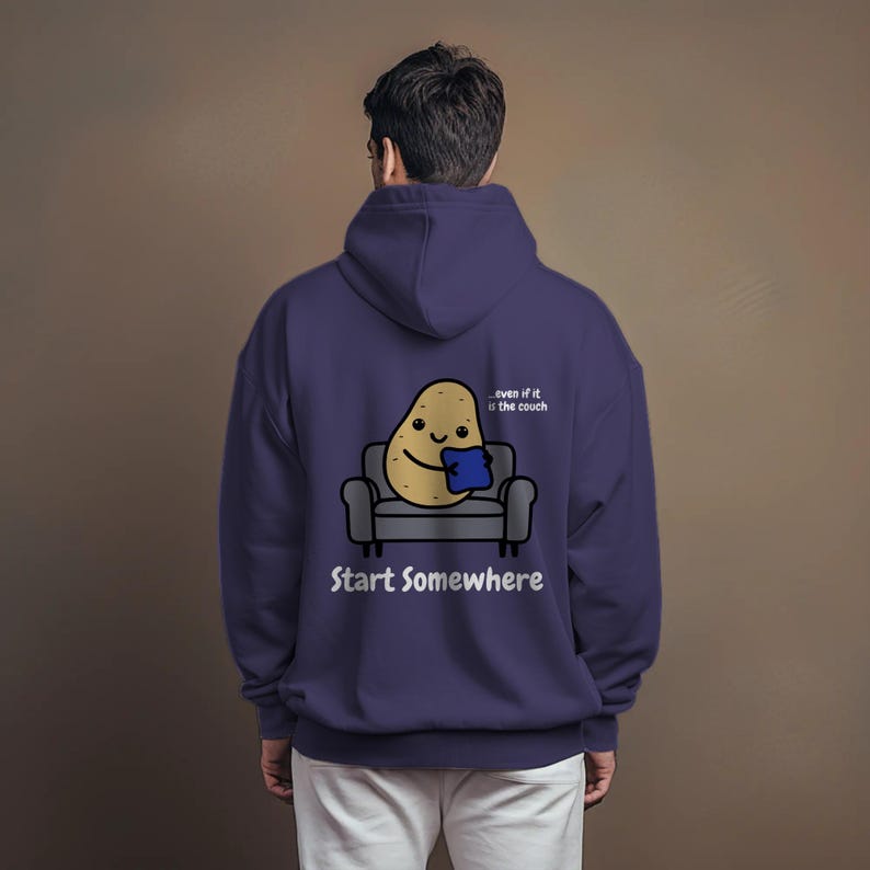 Funny Couch Potato SVG & PNG, Free Couch Potato Stickers, Motivational ...