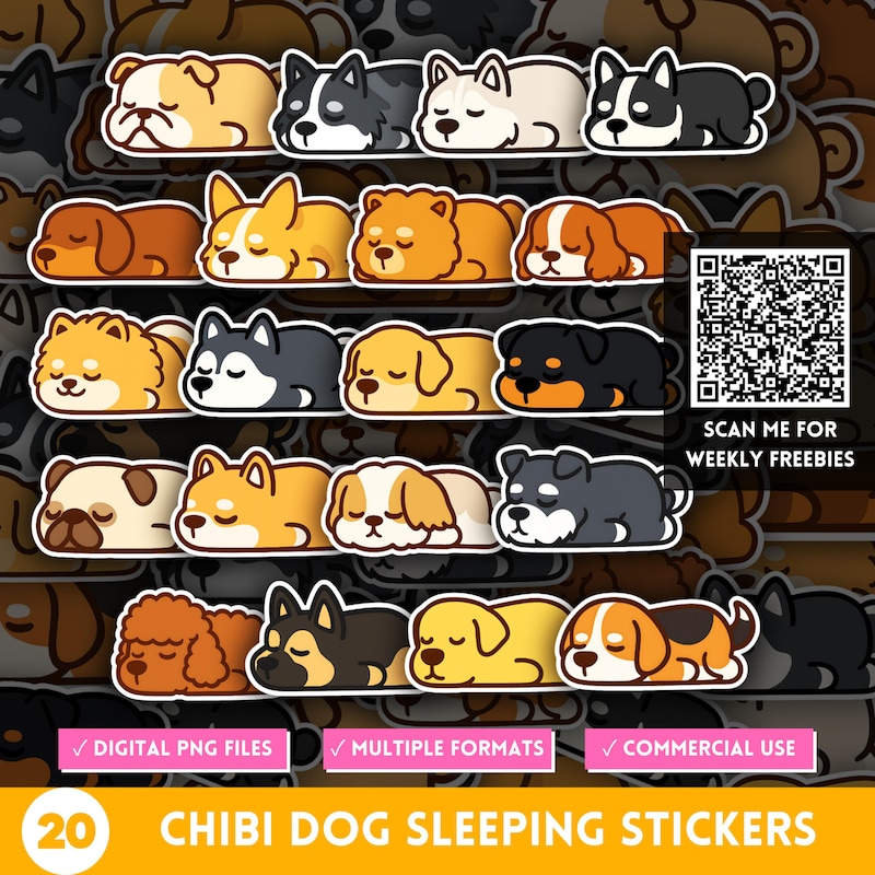 Chibi Stickers - Etsy