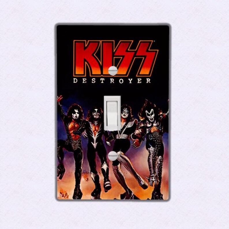 KISS Destroyer Poster Light Switch Cover Toggle, Rocker or Outlet ...