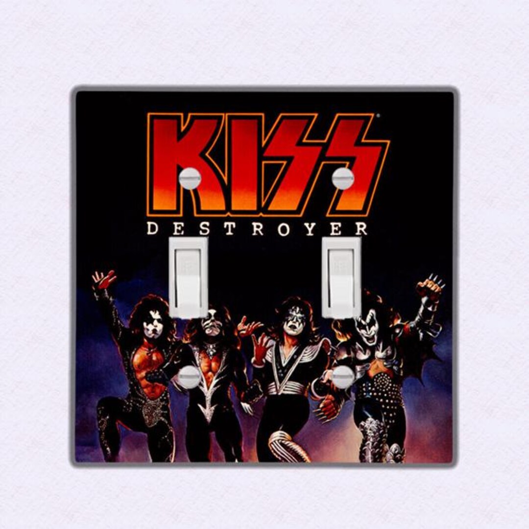 KISS Destroyer Poster Light Switch Cover Toggle, Rocker or Outlet ...