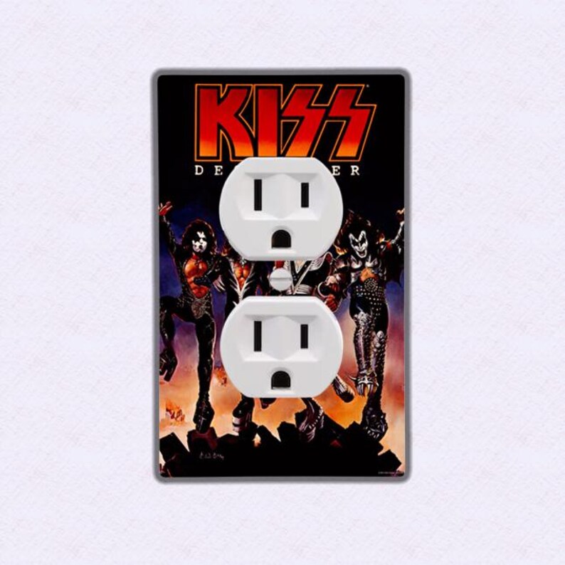 KISS Destroyer Poster Light Switch Cover Toggle, Rocker or Outlet ...