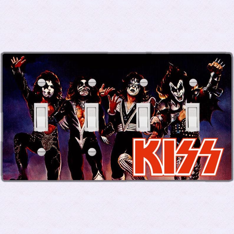 KISS Destroyer Poster Light Switch Cover Toggle, Rocker or Outlet ...