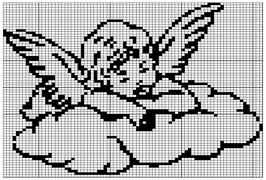 Cherub Angel Tapestry - Pattern Only - Etsy