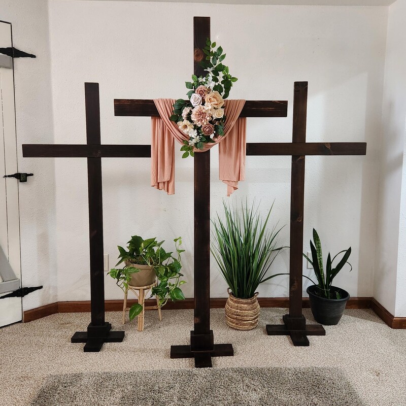 Large Wooden Cross - Etsy