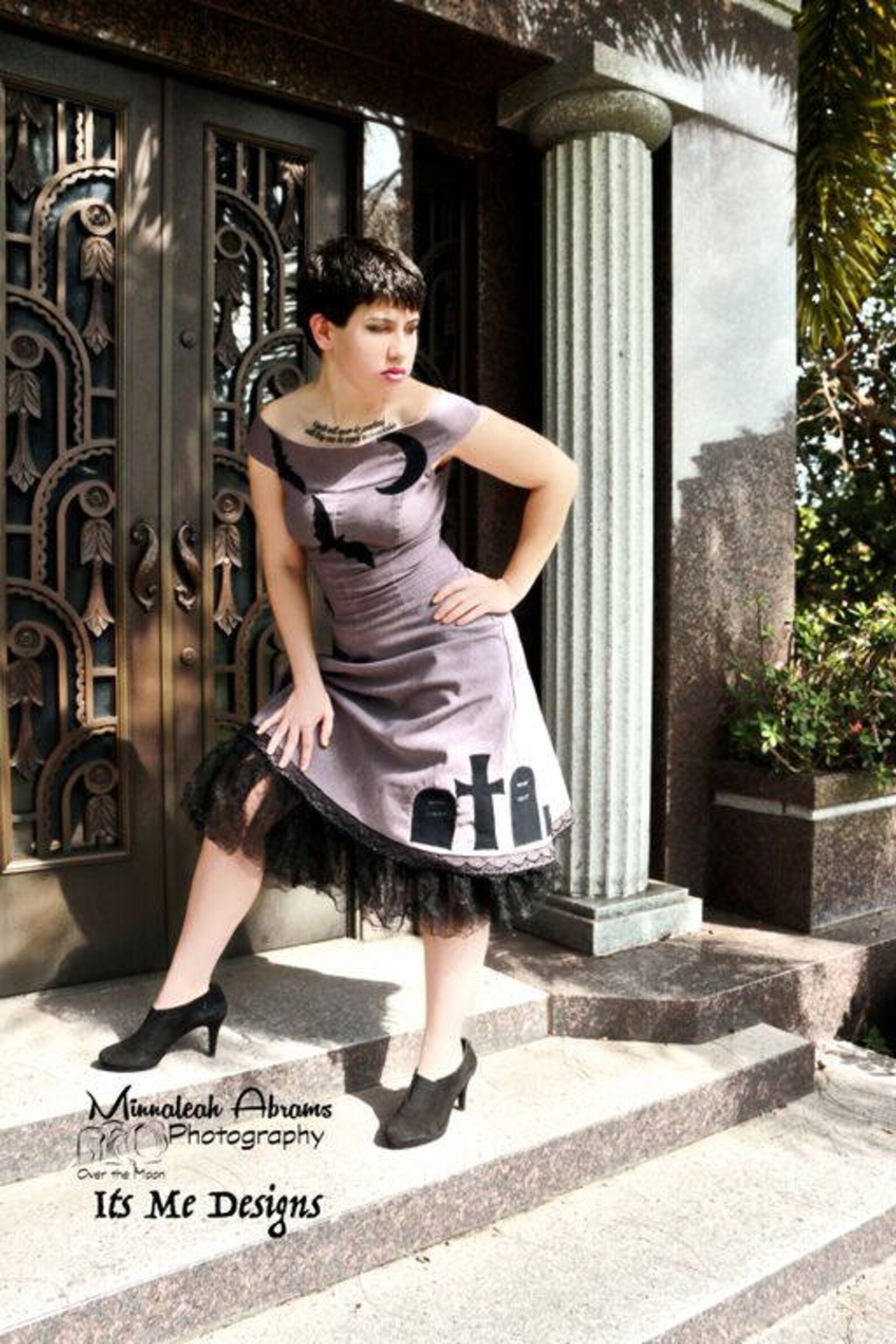 Grave Yard Cemetery Dress Size7 Crinoline Stage Wear Goth Prom - Etsy