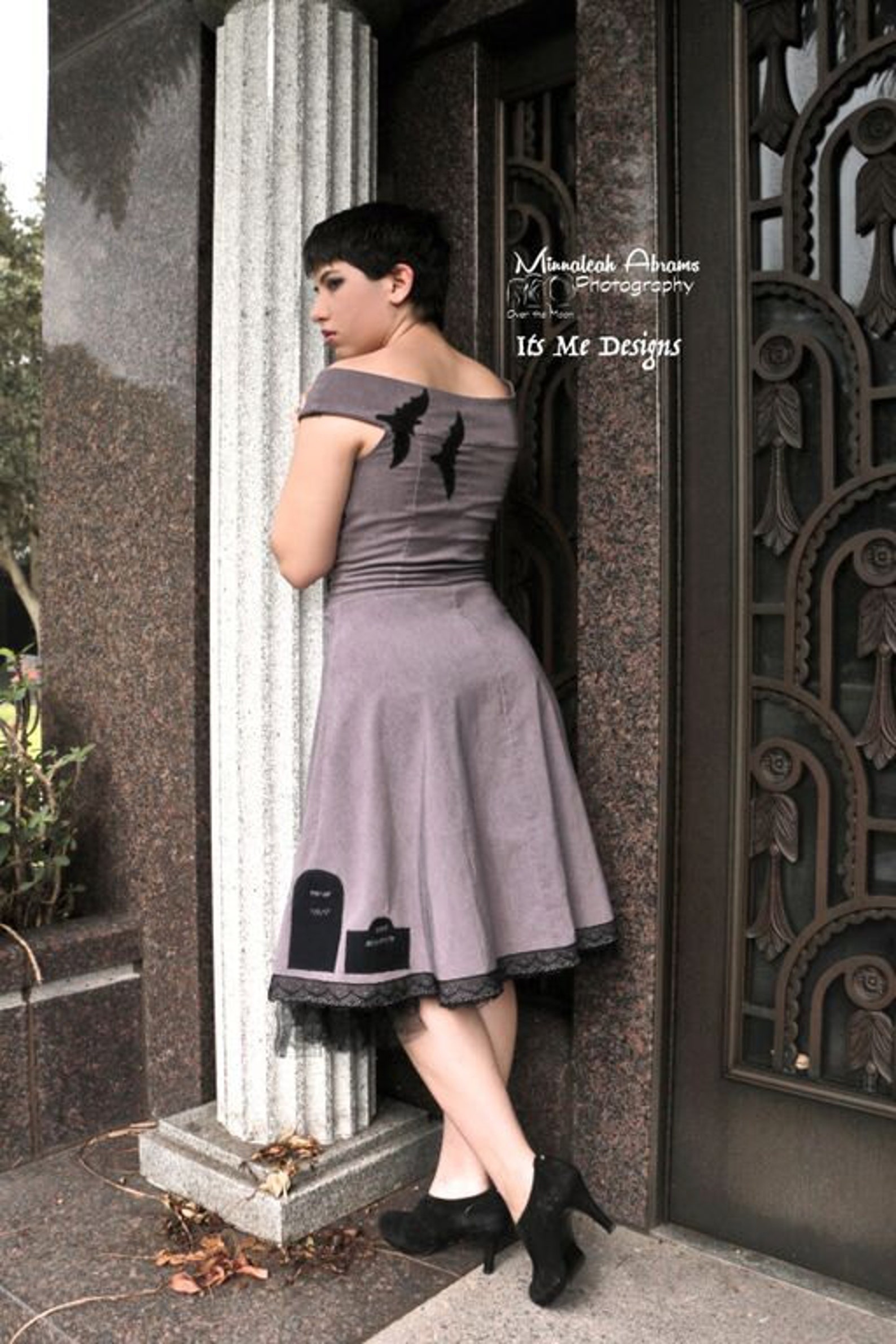 Grave Yard Cemetery Dress Size7 Crinoline Stage Wear Goth Prom - Etsy