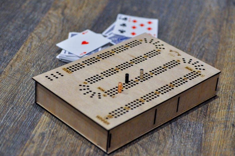 Customized Cribbage Board - Etsy