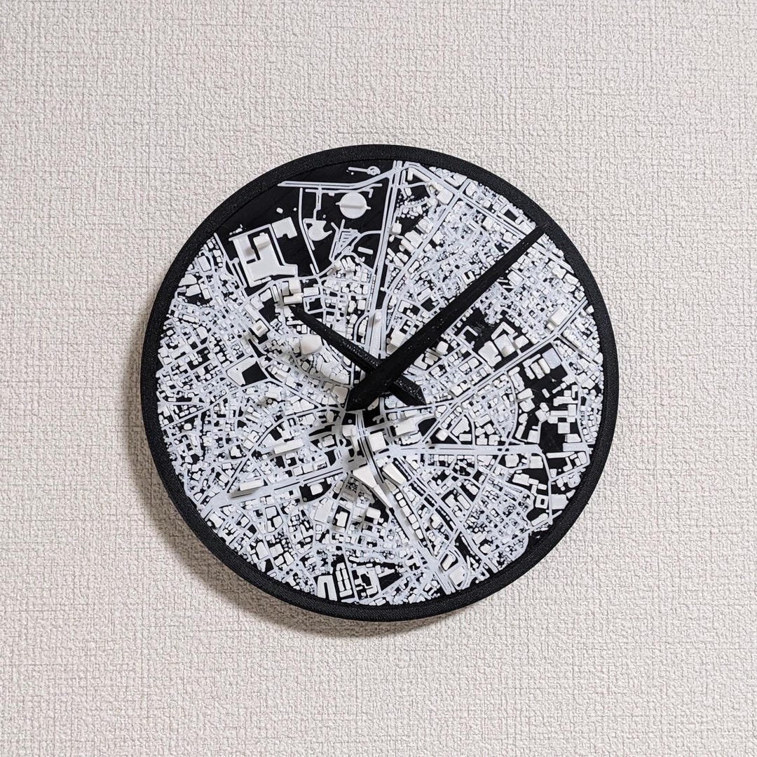 Shibuya Tokyo | Detailed Cityscape Wall Clock | Iconic Landmark ...