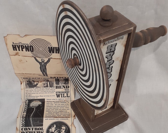 The Astounding Hypno-wheel Magical Mind Control Device. Vintage Style ...
