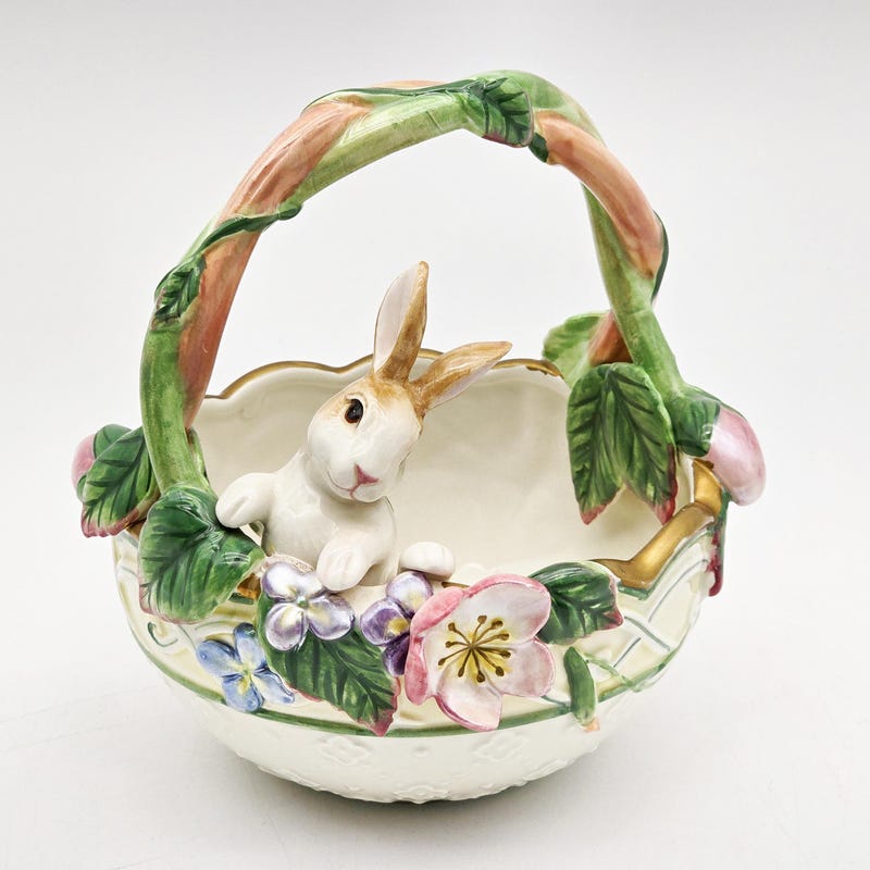 Ceramic Basket - Etsy