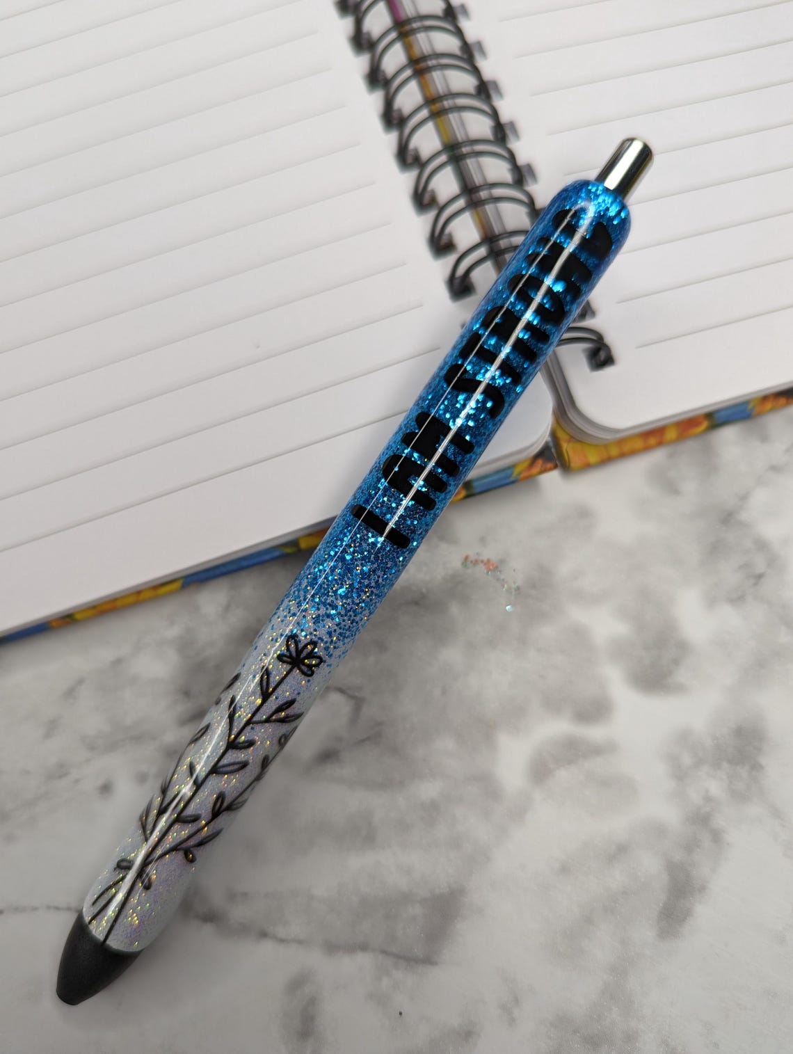 Affirmation Pen Set Papermate Glitter Pens - Etsy