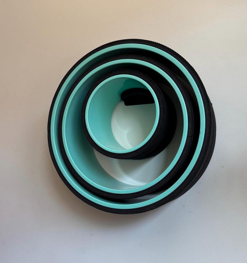 Yoga Wheel, Chirp Wheel, Back Bender, Yoga, Yoga Tools, Home Gym, Back ...