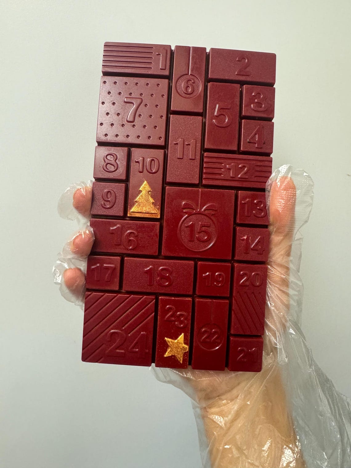 Belgian Chocolate Advent Calendar Pistachio Paste Christmas Chocolate ...