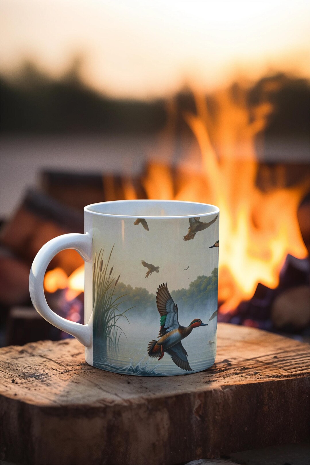 Hunting Nature-inspired Mug, Bird Lovers Gift, Rustic Home Decor ...