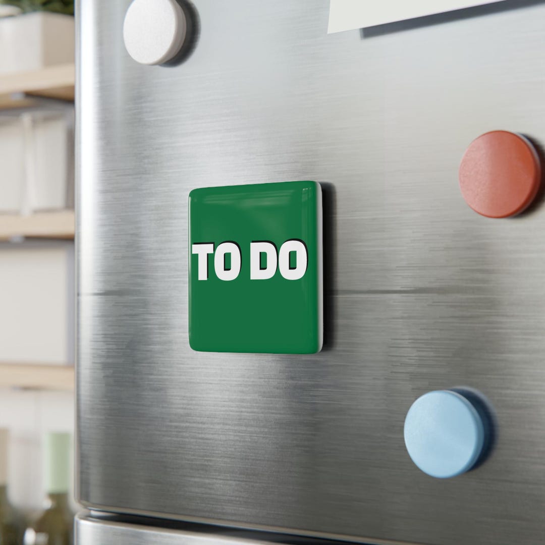 To Do' Porcelain Magnet, Square - Perfect for Organizing Your Ideas ...