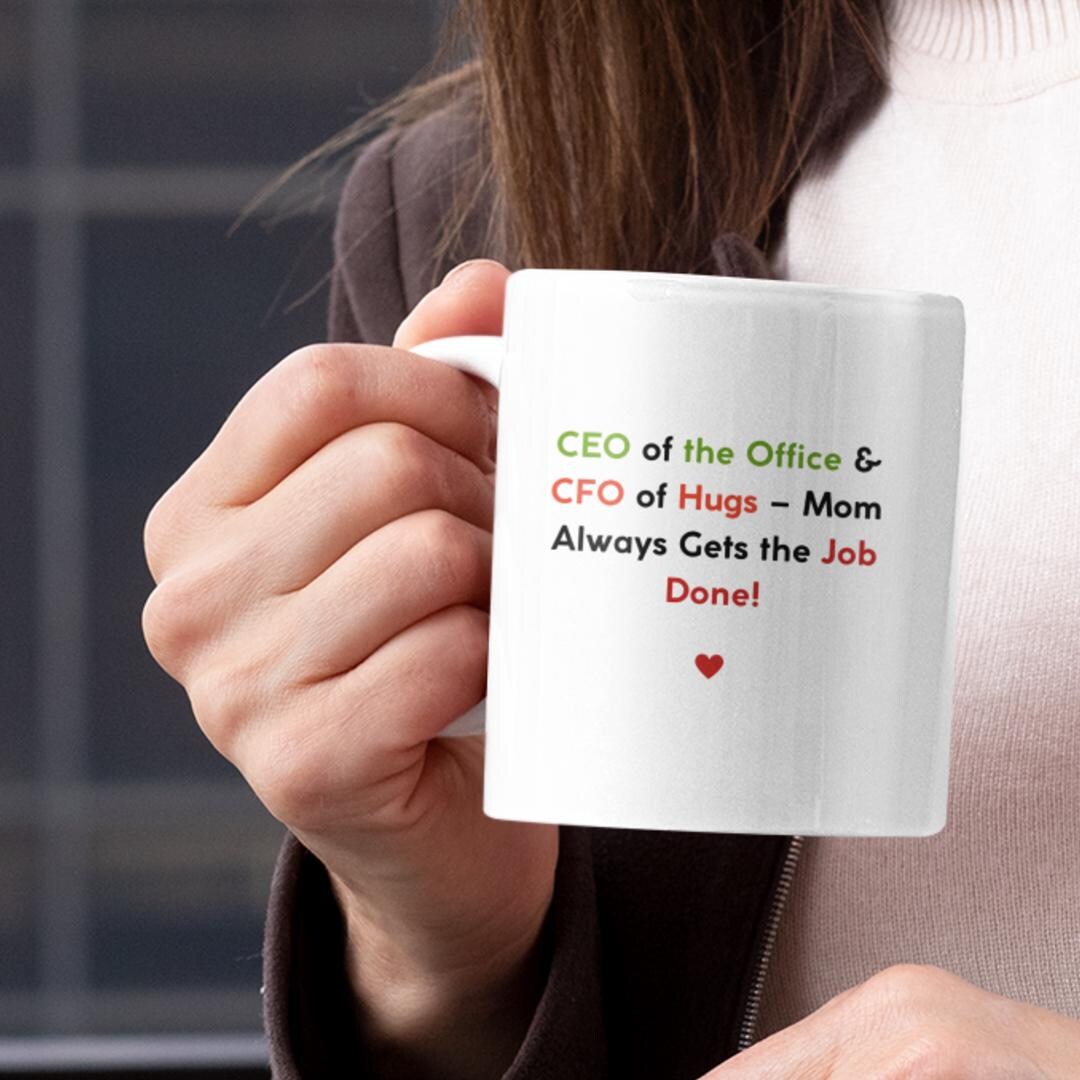 Personalized CEO Mom Mug – Working Mom Gift – Custom Name Coffee Cup ...