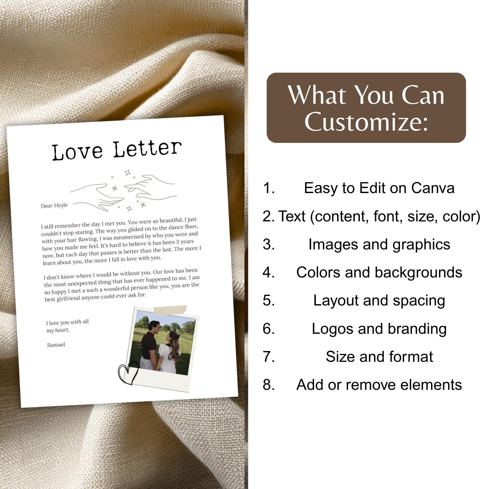 Couples Magazine Canva Template, Editable Couple Magazine, Anniversary ...
